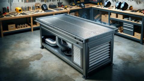 Understanding What Is a Downdraft Table - Fume Dog