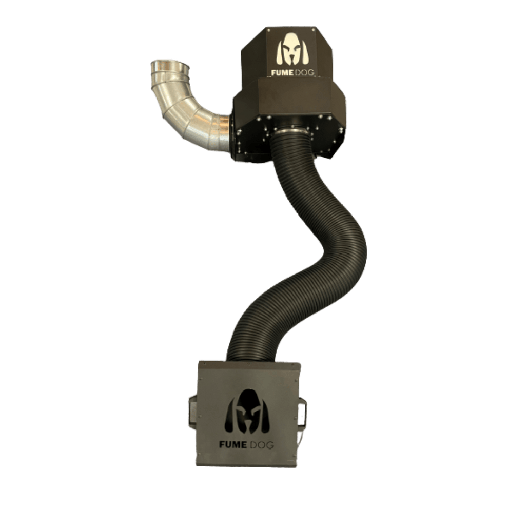 Bulldog-EX-FLEX Magnetic Wall Mount Fume Extractor – Fume Dog