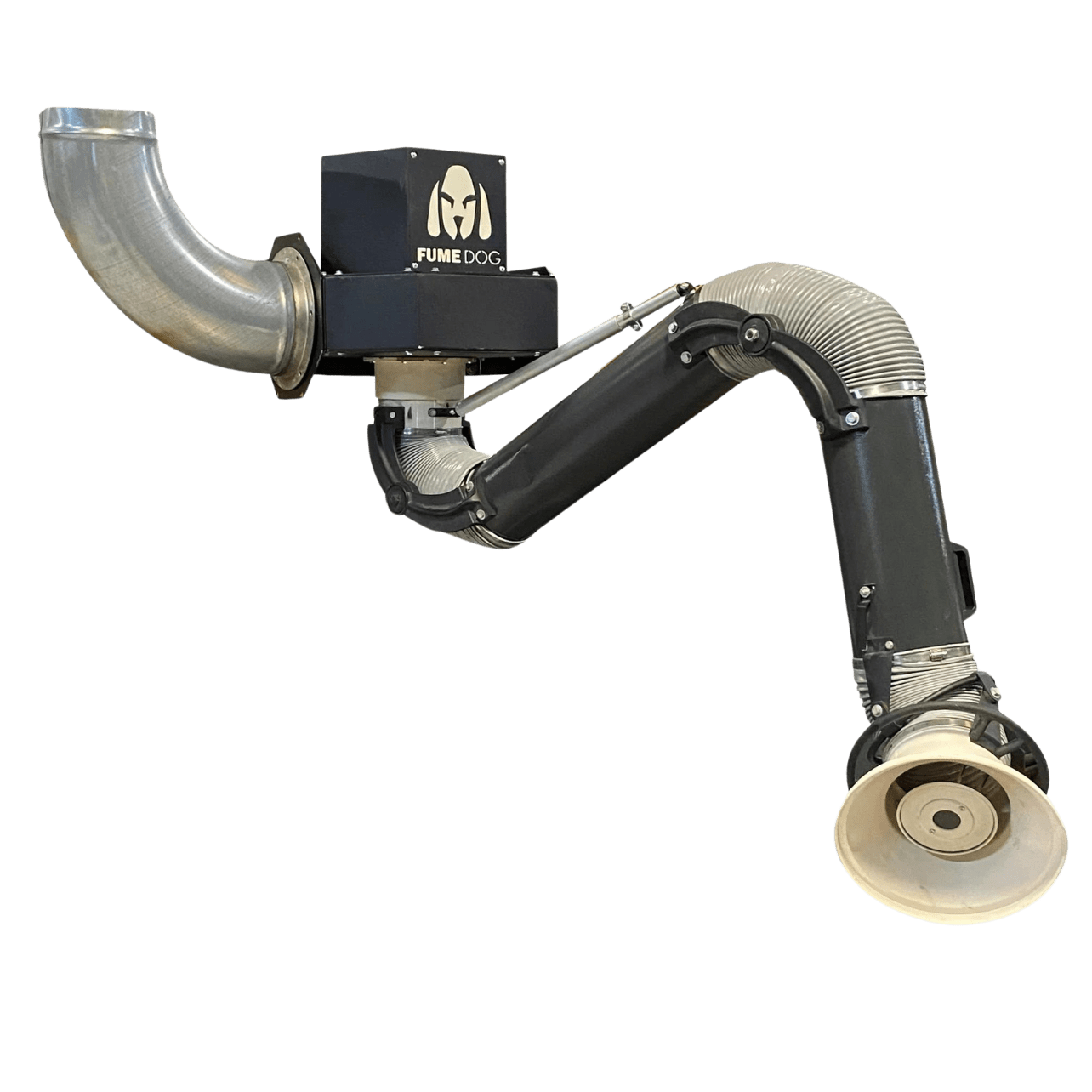 Wall Mount Weld Fume Extractor – Exhaust Option | Fume Dog