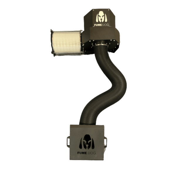 Wall-Mounted Welding Fume Extraction System | Fume Dog