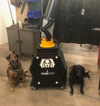 Portable Weld Fume Extractor with Cleaner | Fume Dog