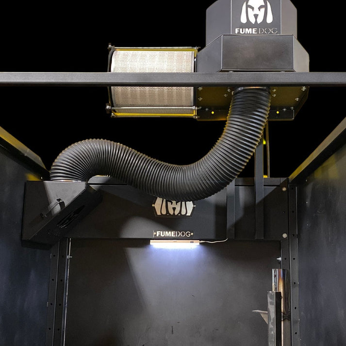Wall-Mounted Welding Fume Extraction System | Fume Dog